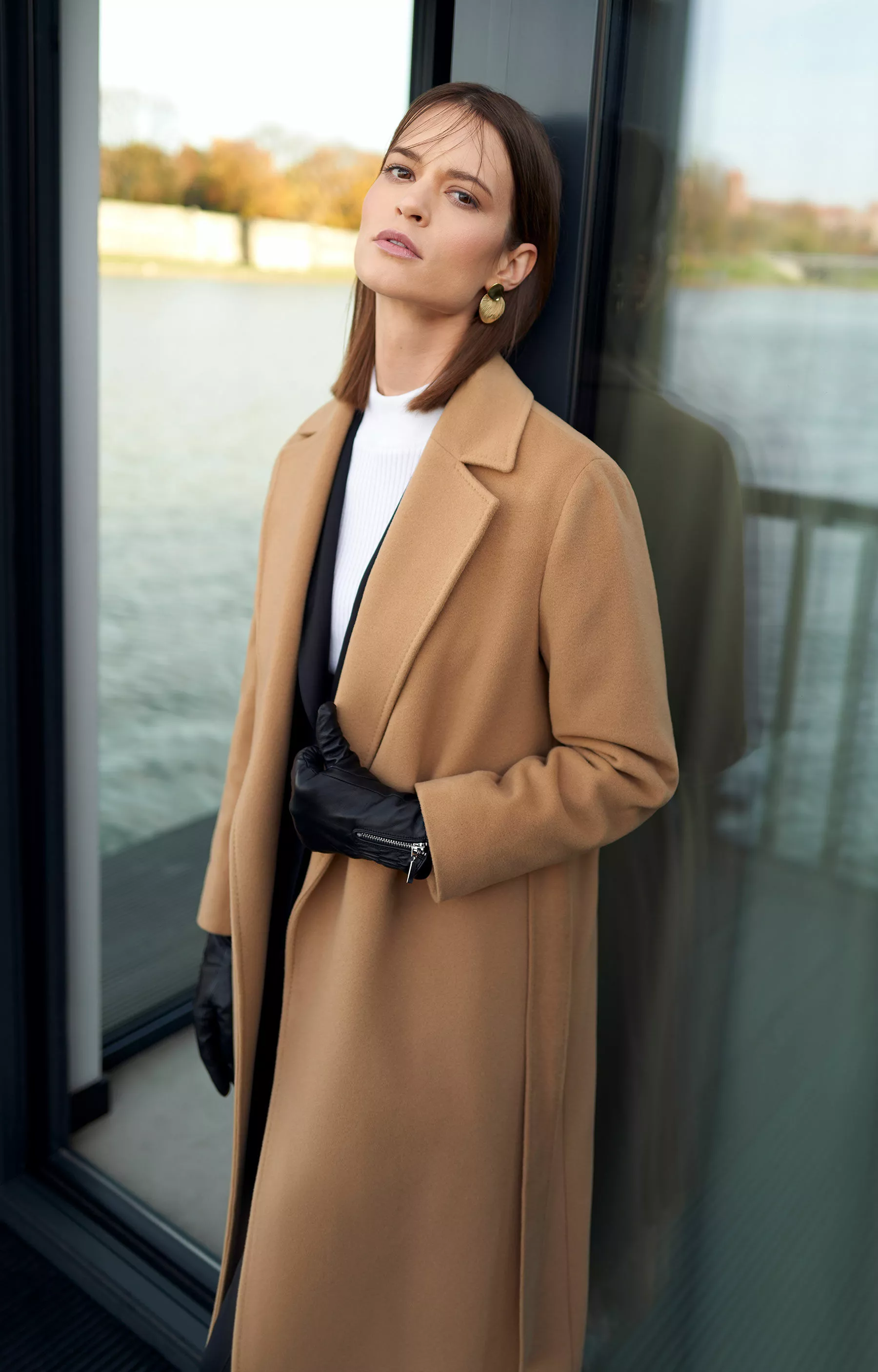 Wełniany trencz z dodatkiem kaszmiru | Vistula