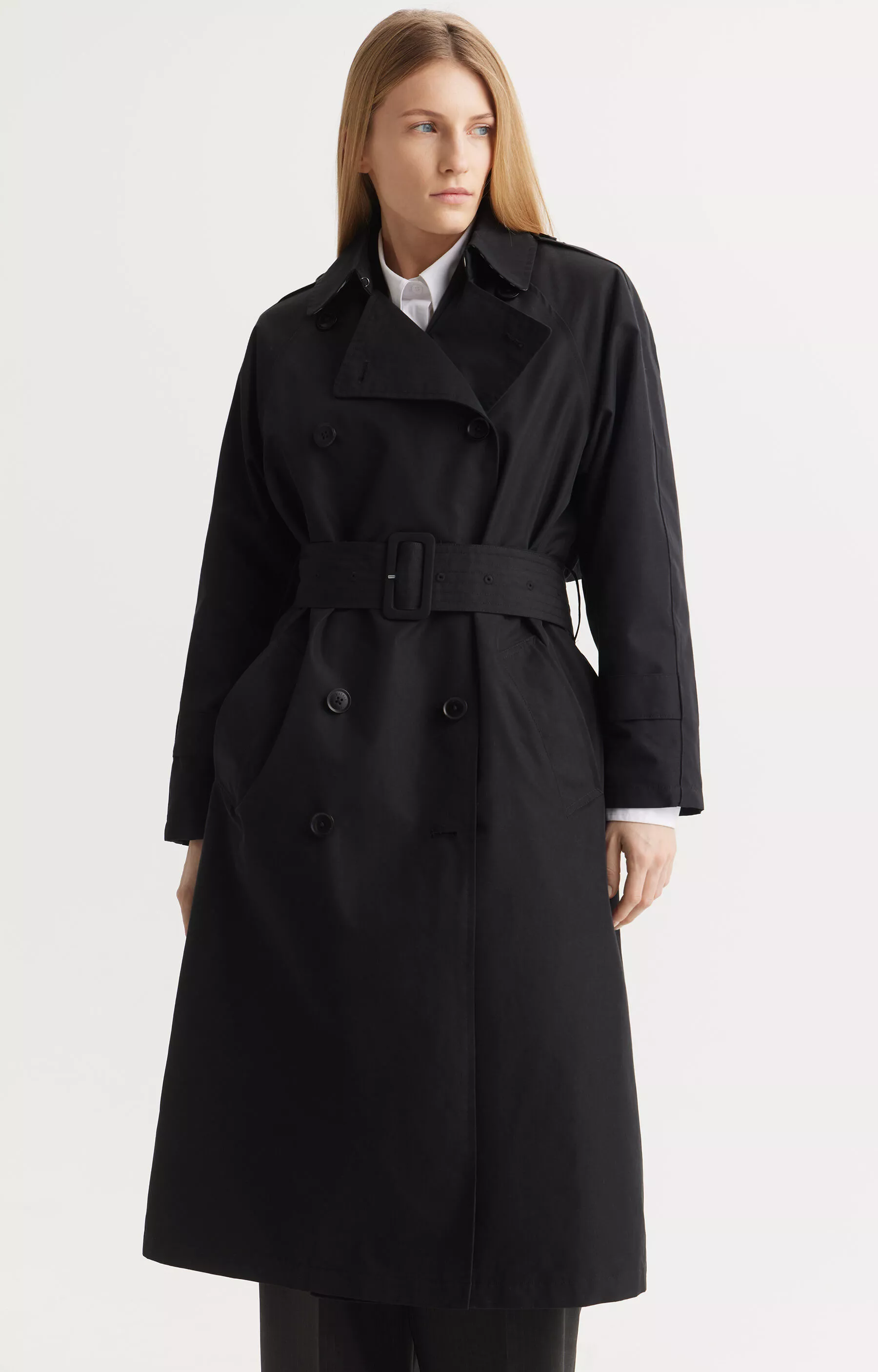 Czarny płaszcz VISTULA | Vistula