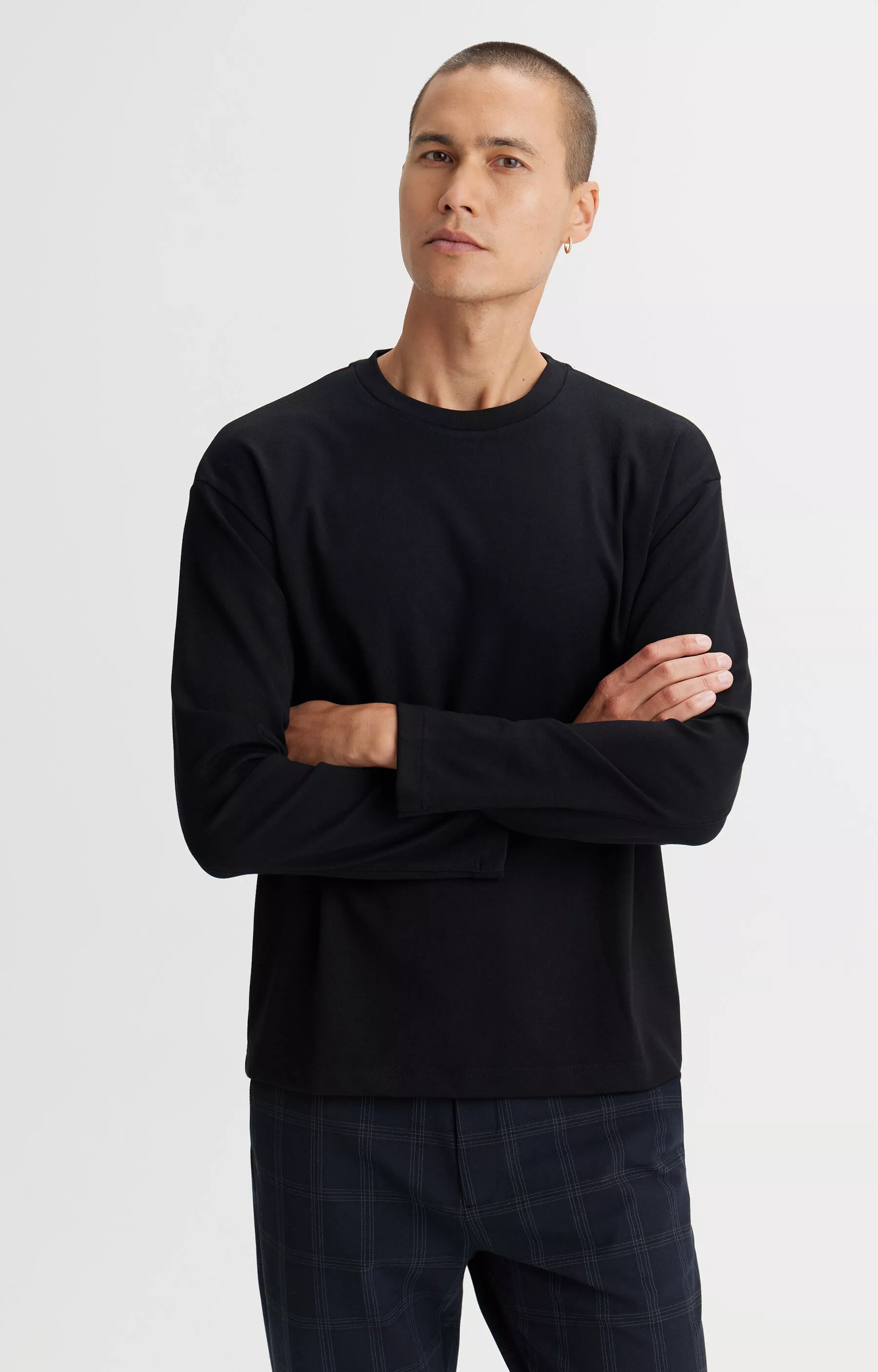 Gładki longsleeve | Vistula