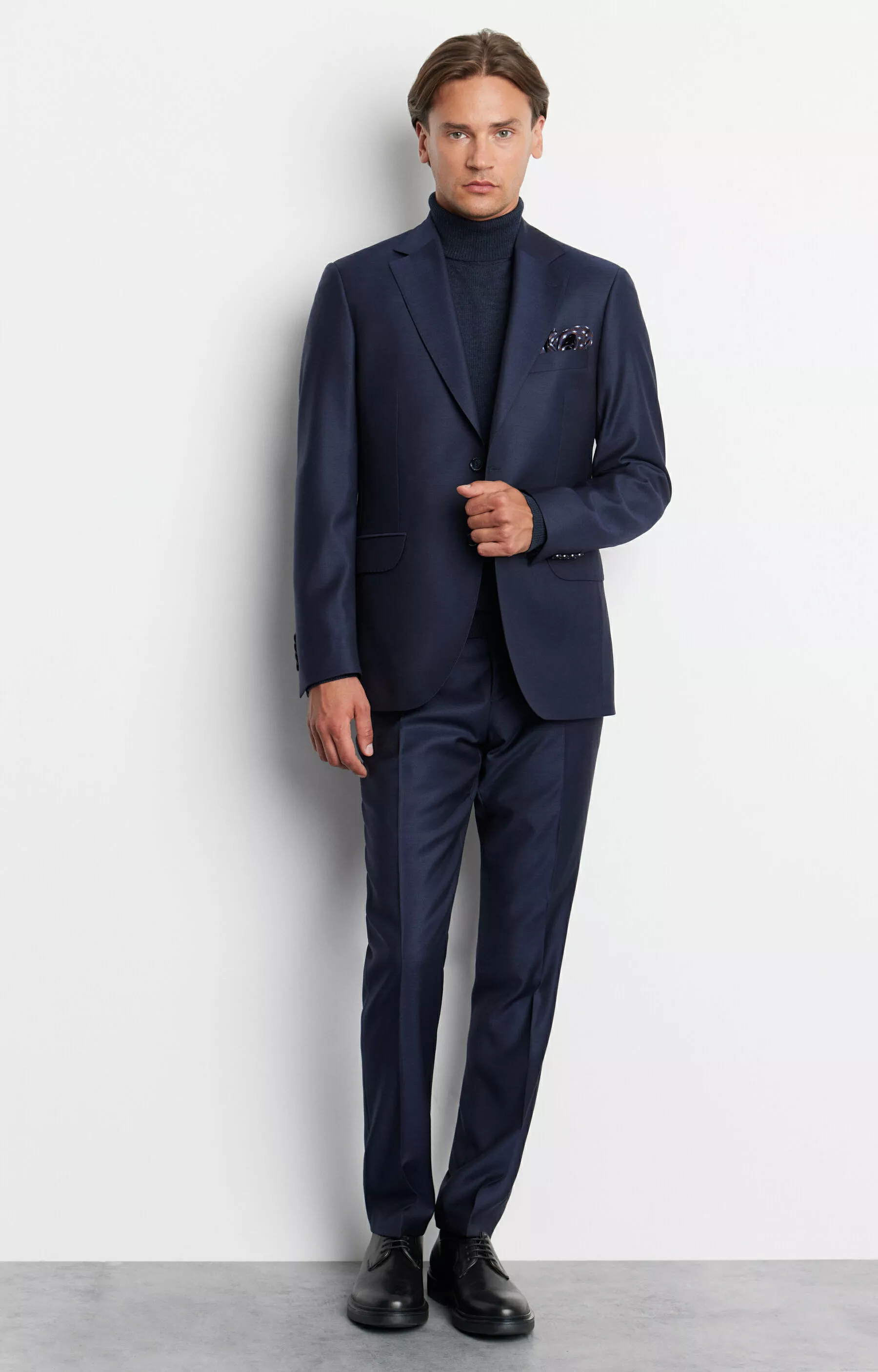 Wełniany garnitur slim fit | Vistula