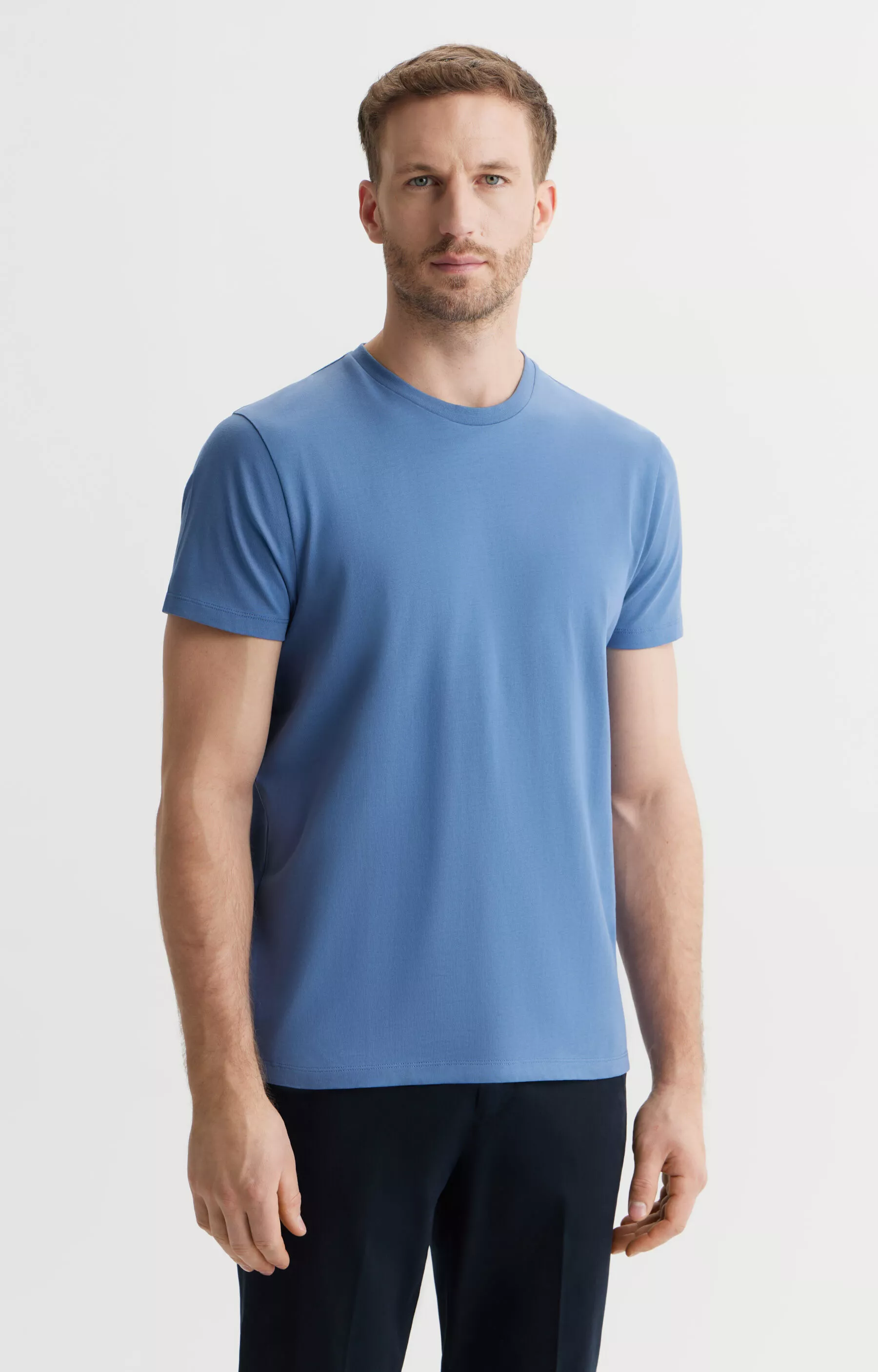 Niebieski t-shirt VISTULA | Vistula
